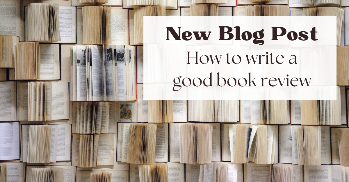 How to write a good book review - Stories Go Ever On